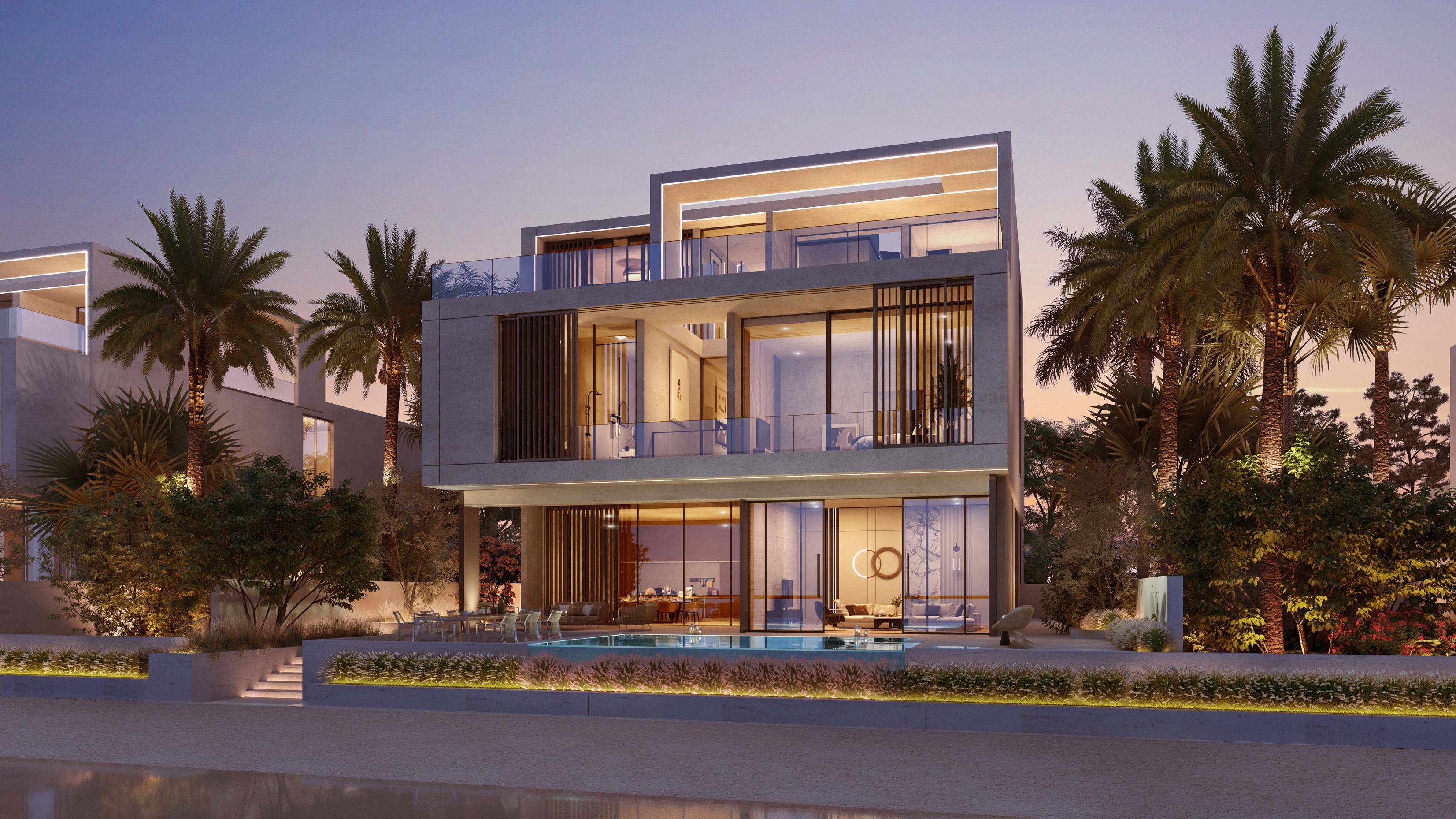The Beach Collection villas for sale by Nakheel Properties on Palm ...