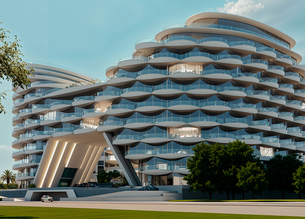 Aqua Arc by BNW Properties on Al Marjan Island | Apartments, sky villas ...
